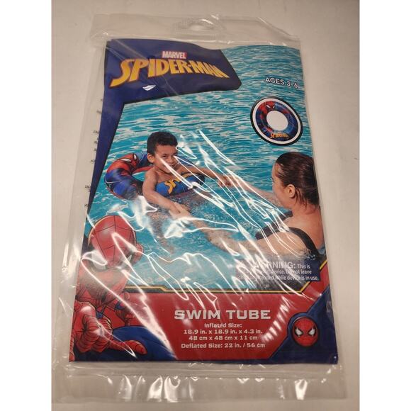 Marvel | Toys | Marvel Spiderman Swim Tube New Ages 36 | Poshmark